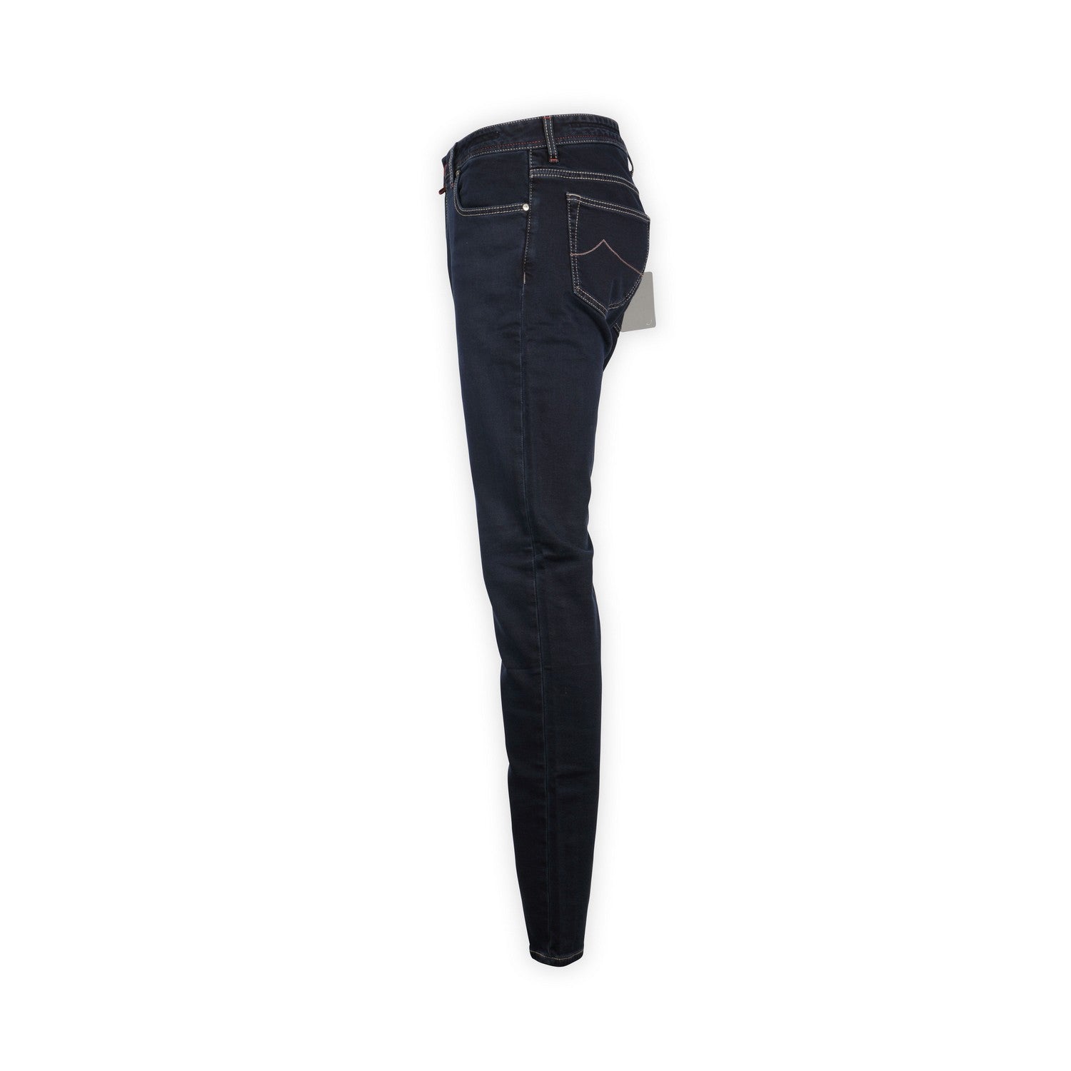 Jeans - BARD Cotton & Polyester Stretch Red Patch– La Maison Degand