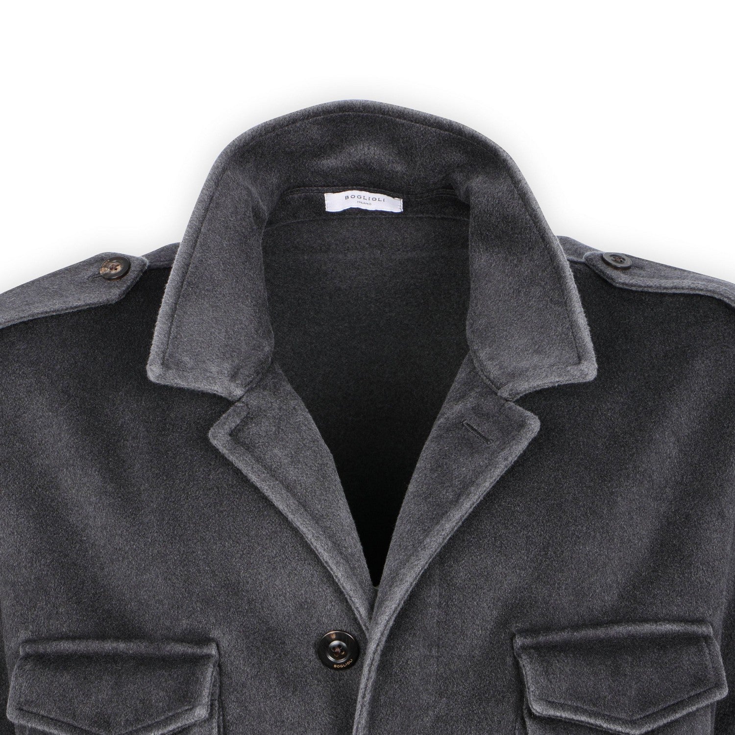 Field Jacket - Cashmere Shoulders Tabs– La Maison Degand
