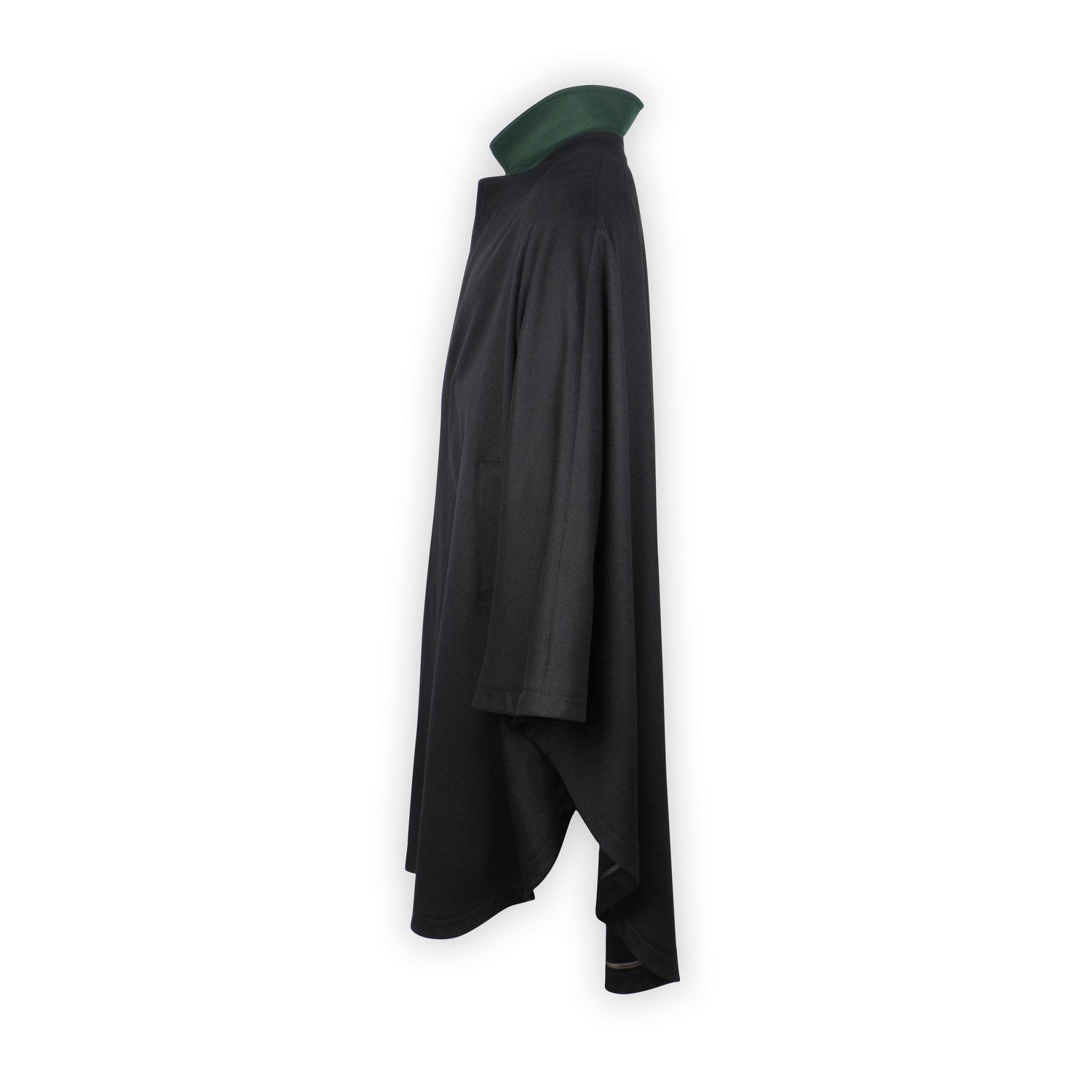 Tuxedo Cape Plain Colour Wool– La Maison Degand